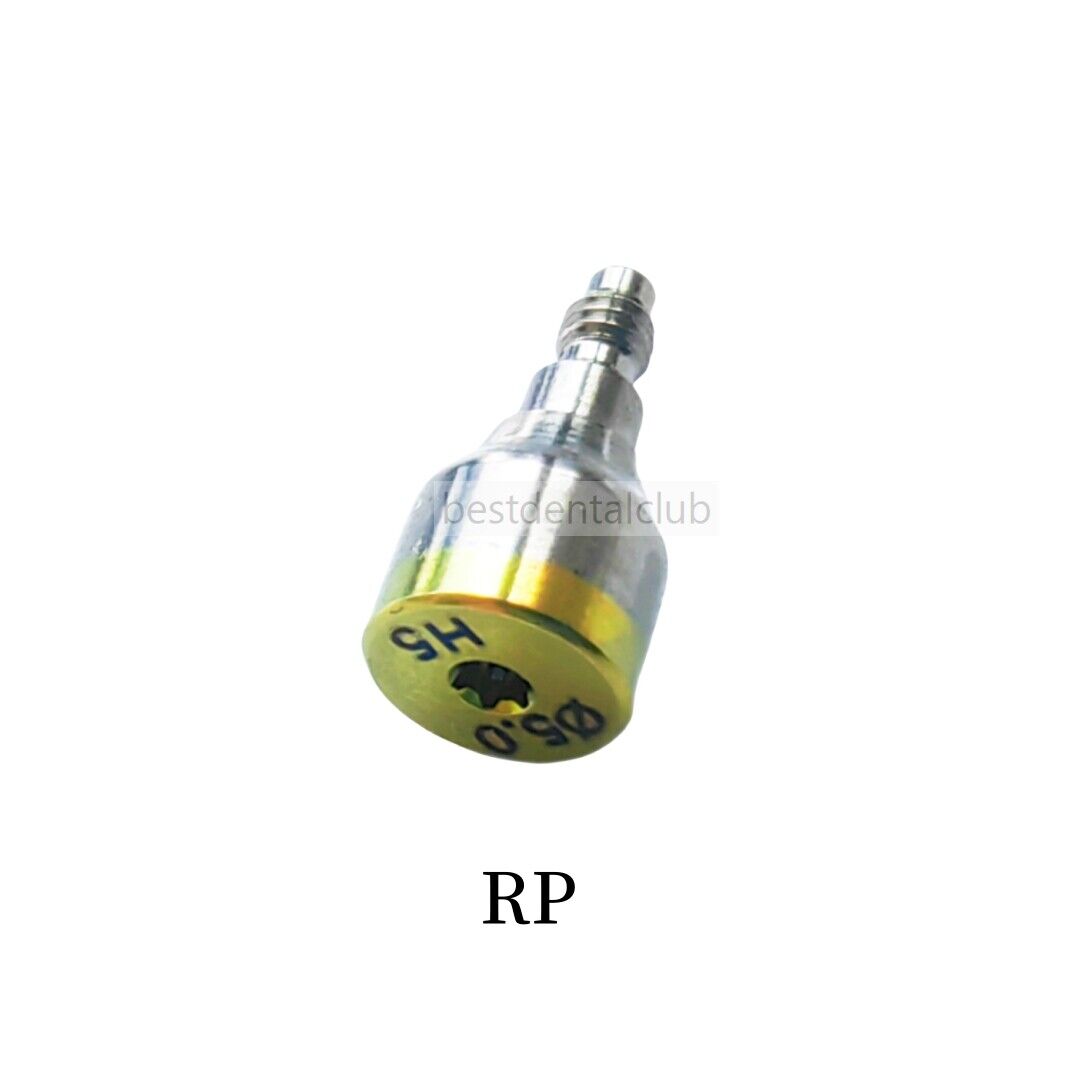 Dental Healing Cap Abutment RP NP Compatible Fit Nobel Active Yellow ...