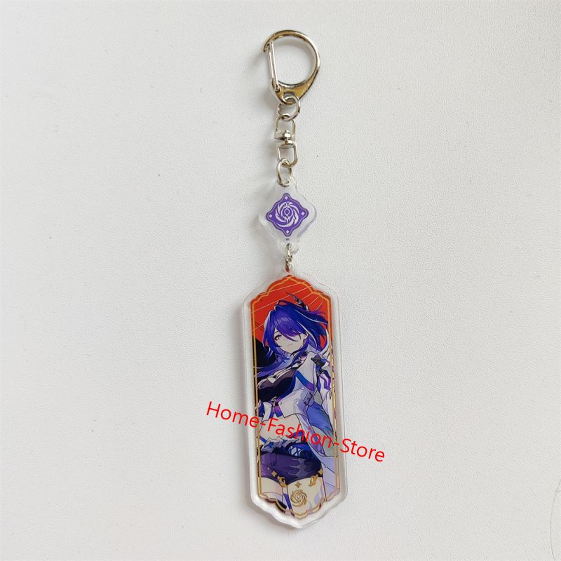 Honkai: Star Rail Keychain Sparkle Acrylic Figure Keyring Anime Pendant ...
