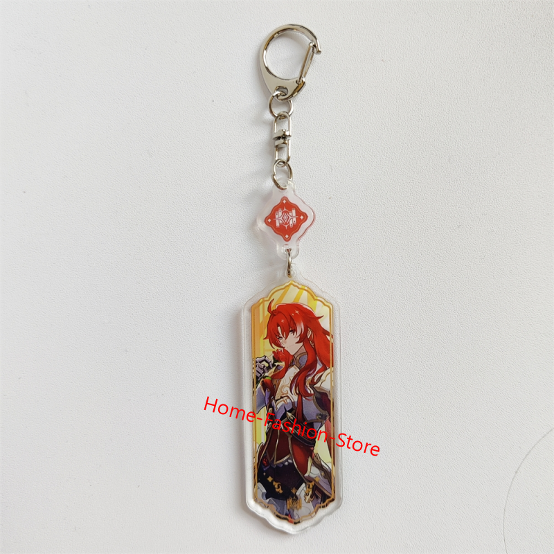 Honkai: Star Rail Keychain Sparkle Acrylic Figure Keyring Anime Pendant ...