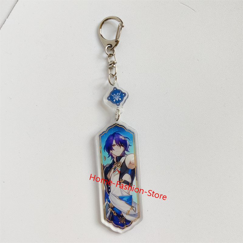 Honkai: Star Rail Keychain Sparkle Acrylic Figure Keyring Anime Pendant ...