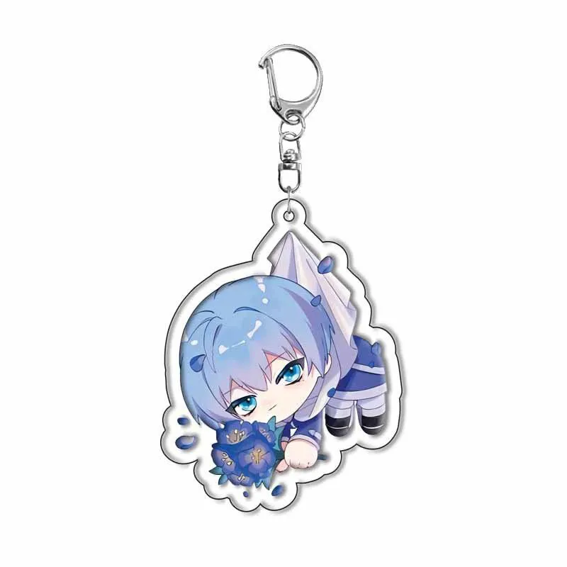 Anime Frieren: Beyond Journey's End Keychain Acrylic Pendant Chains ...