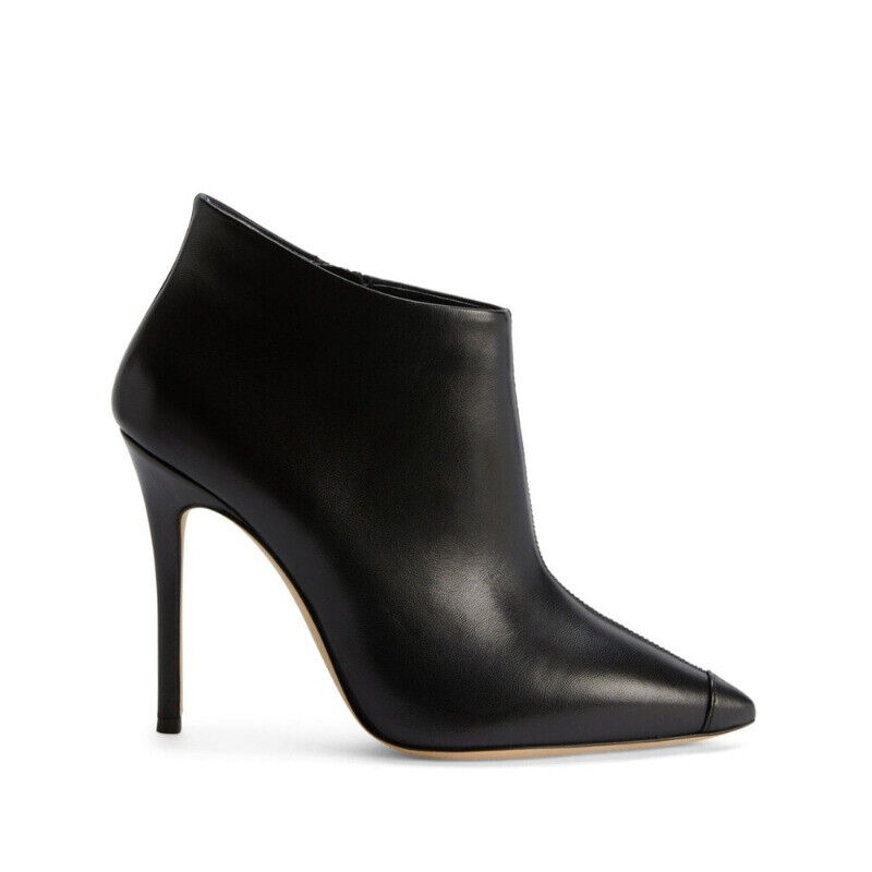 Damen Stiefeletten Stiefel Spitz Stilettoabsatz High Heels Pumps ...