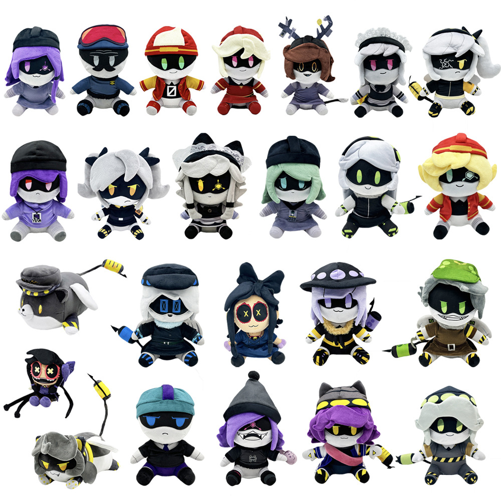 NEW MURDER DRONES Khan Doorman Thad Lizzy Plush Doll Anime Alice Figure ...